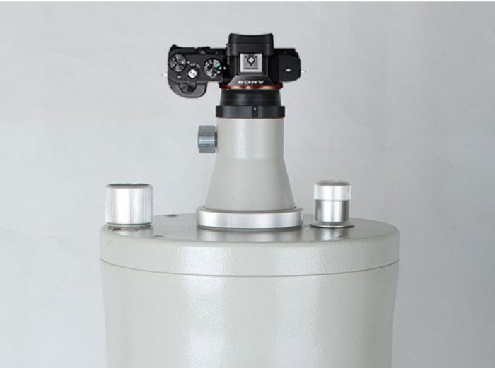 This is how the Full Frame 2000mm f/11 lens look on the A7 ...