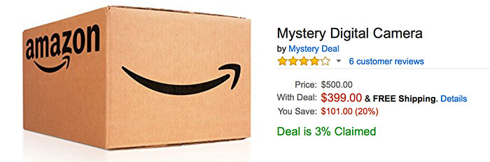 Weird Amazon Gold Box deal: 20% off on a “mystery” camera ...