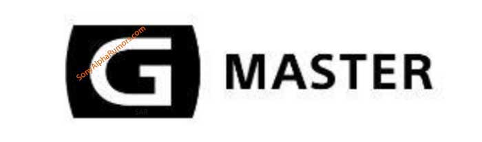 (SR5) This is the logo of the new Sony “G-Master” lens line! First lens ...