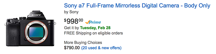 5 reasons why you should still consider to buy the $999 Sony A7 ...