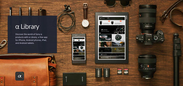 Sony launches the new “Alpha Library” APP | sonyalpharumors