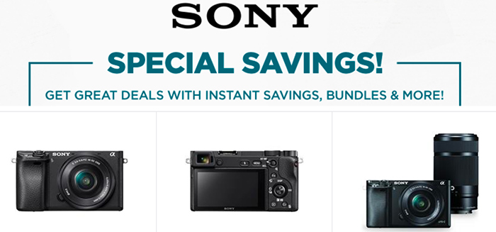 New Sony US E-mount savings! | sonyalpharumors