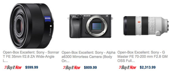 New BestBuy Open Box deals: $300 off on the 70-200mm GM and $200 off on ...