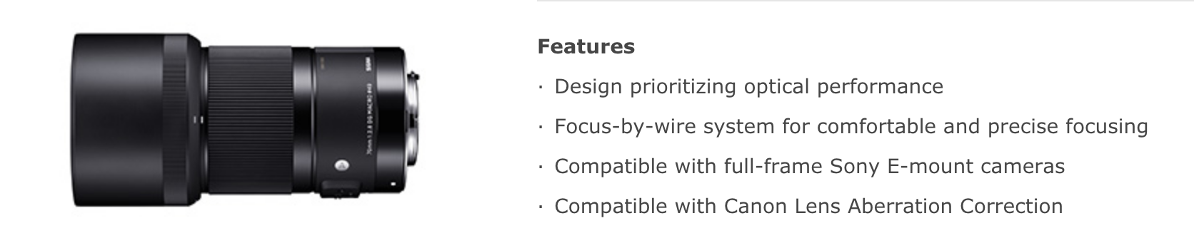 Sigma says the new 50mm and 85mm ART FE lenses will start shipping out ...