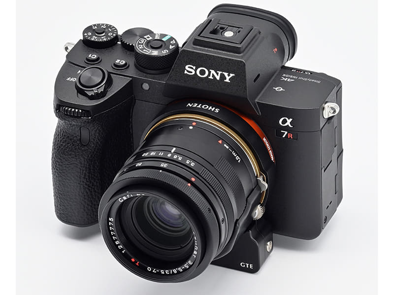 Shoten released a new Contax G to Sony E-mount autofocus adapter ...
