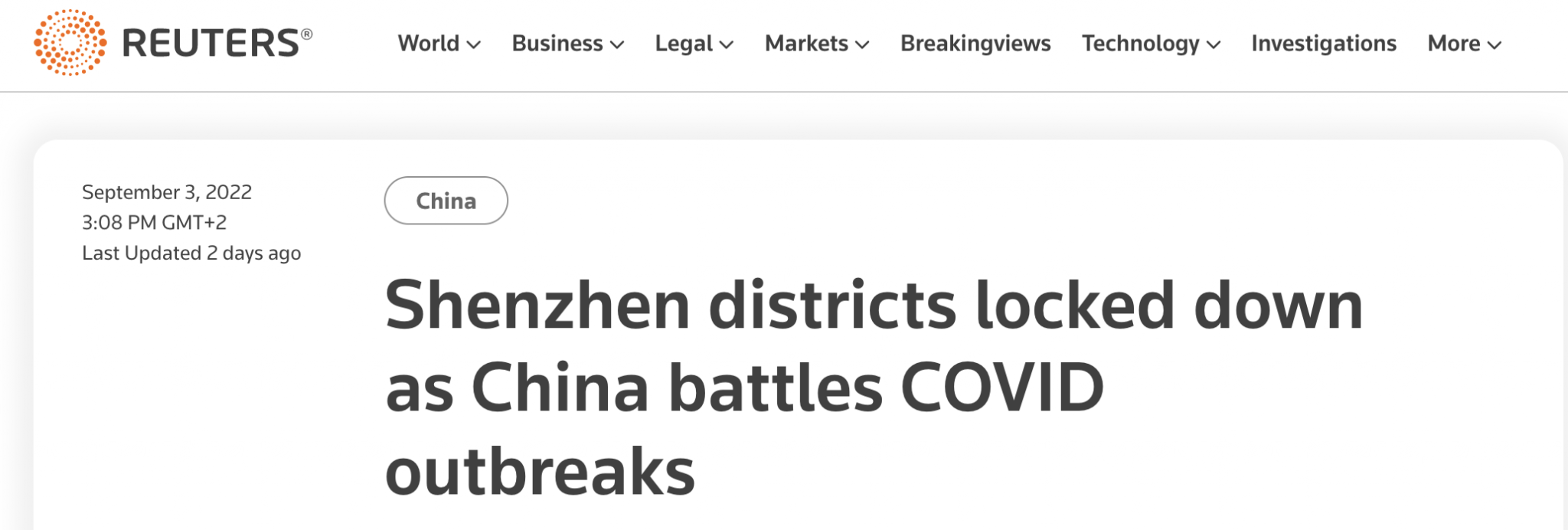 Expect new chip shortage issues after China enforces new lockdown ...