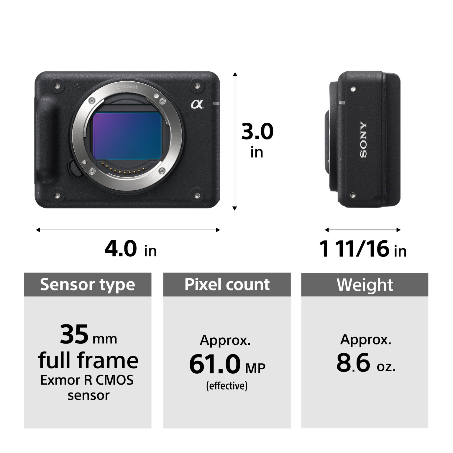 Sony just announced the new Ultra-Lightweight, E-mount Camera for ...