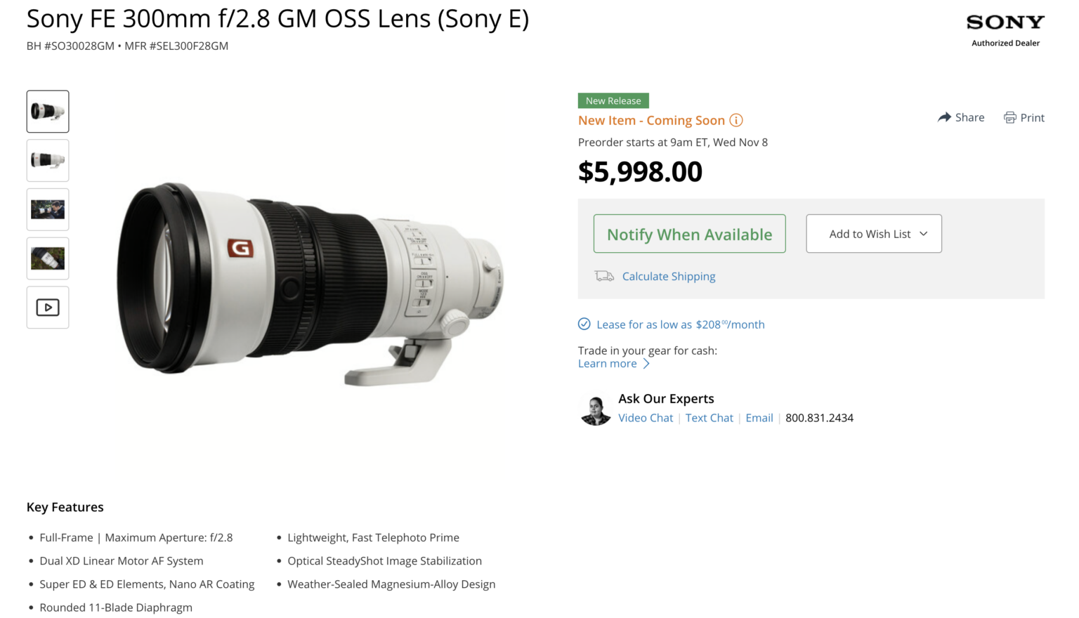 Officially announced: New Sony A9III and 300mm GM | sonyalpharumors