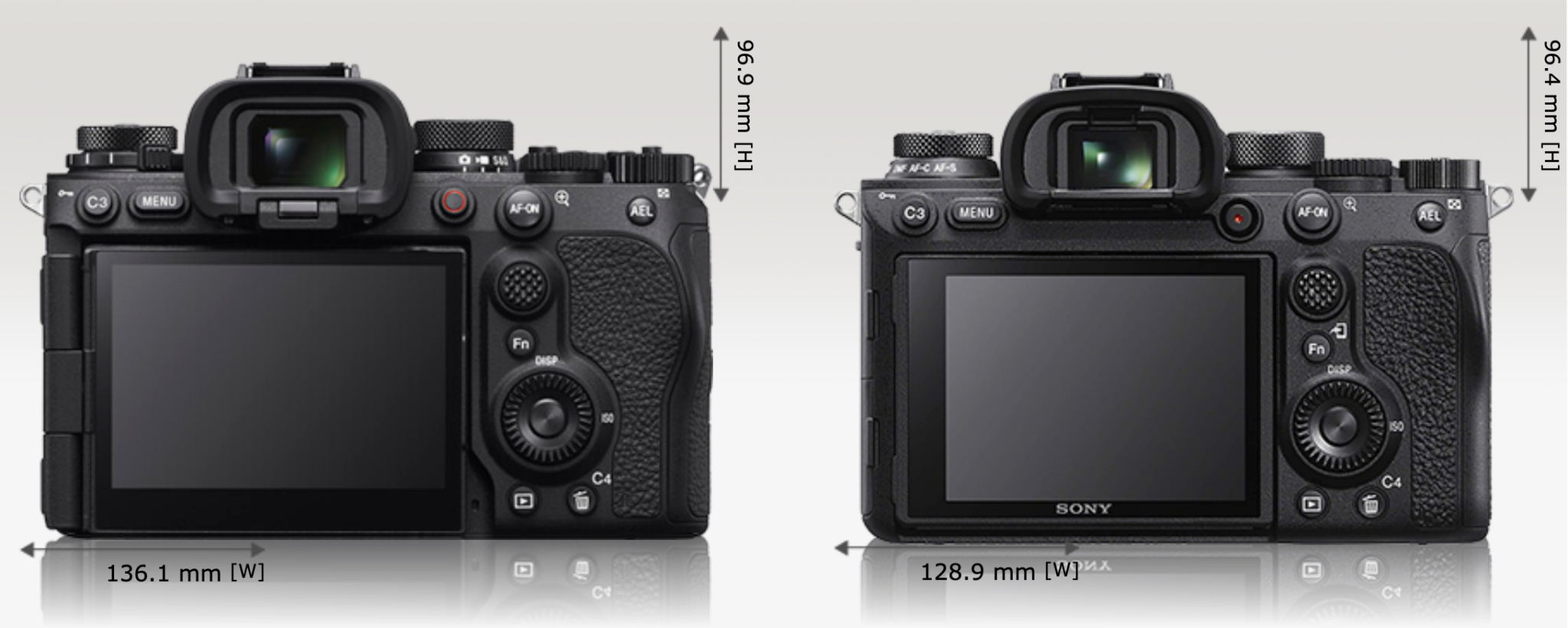 Sony A9III vs Sony A9II size comparison | sonyalpharumors