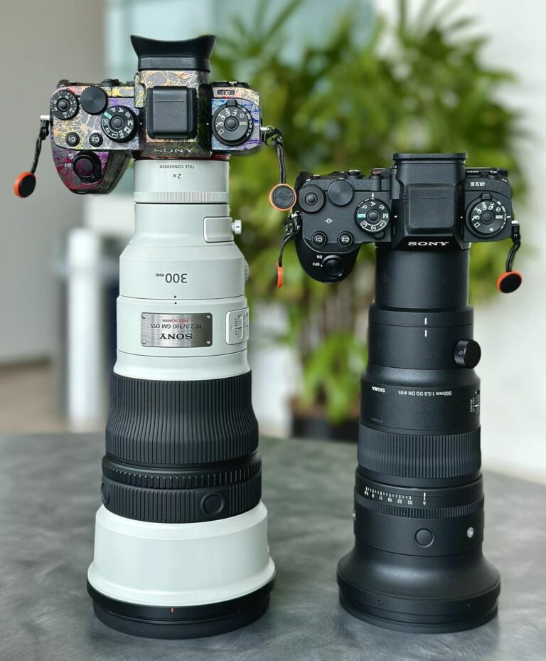 New Sigma 500mm f/5.6 size comparisons by Alex Phan | sonyalpharumors