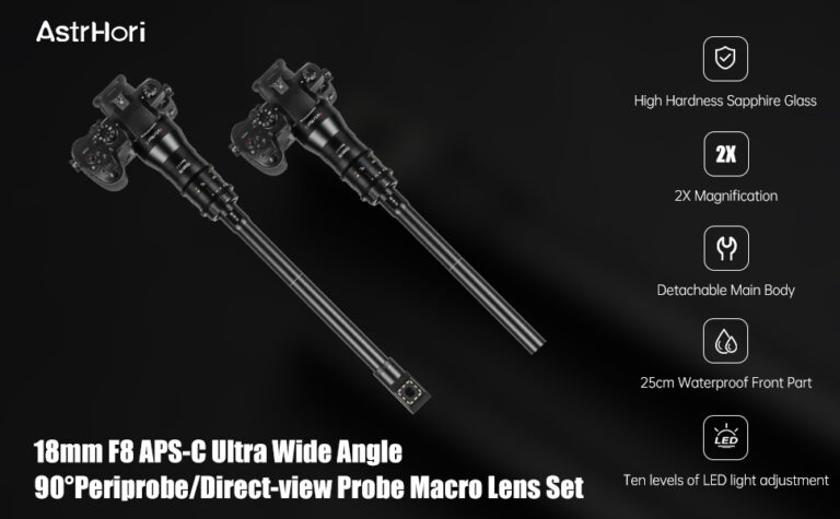 Just announced: New AstrHori 18mm F8 2X Micro Periscope Probe Lens ...