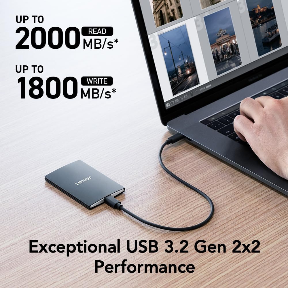 New Lexar super slick and fast external SSD is barely larger than a ...