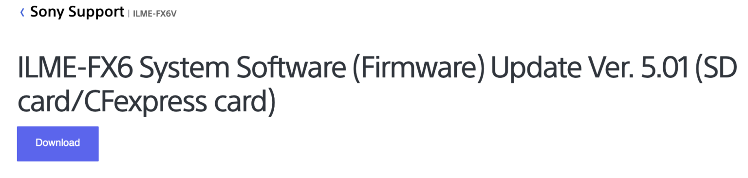 news – sonyalpharumors