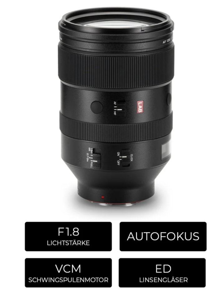 Viltrox 135mm f/1.8 FE lens now available for preorder at 999 ...